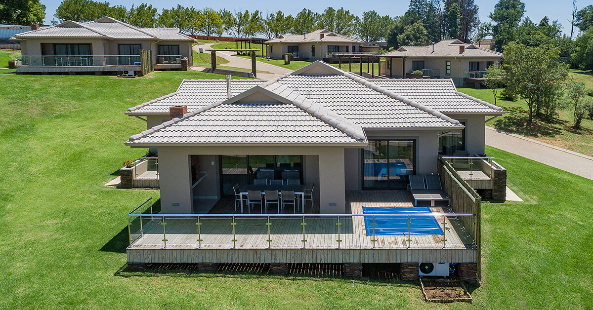 Three Bedroom Chalet with Splash Pool | Cayley Mountain Resort ...